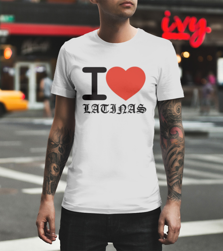 I Heart Latinas Sasha Keable Store T-Shirt