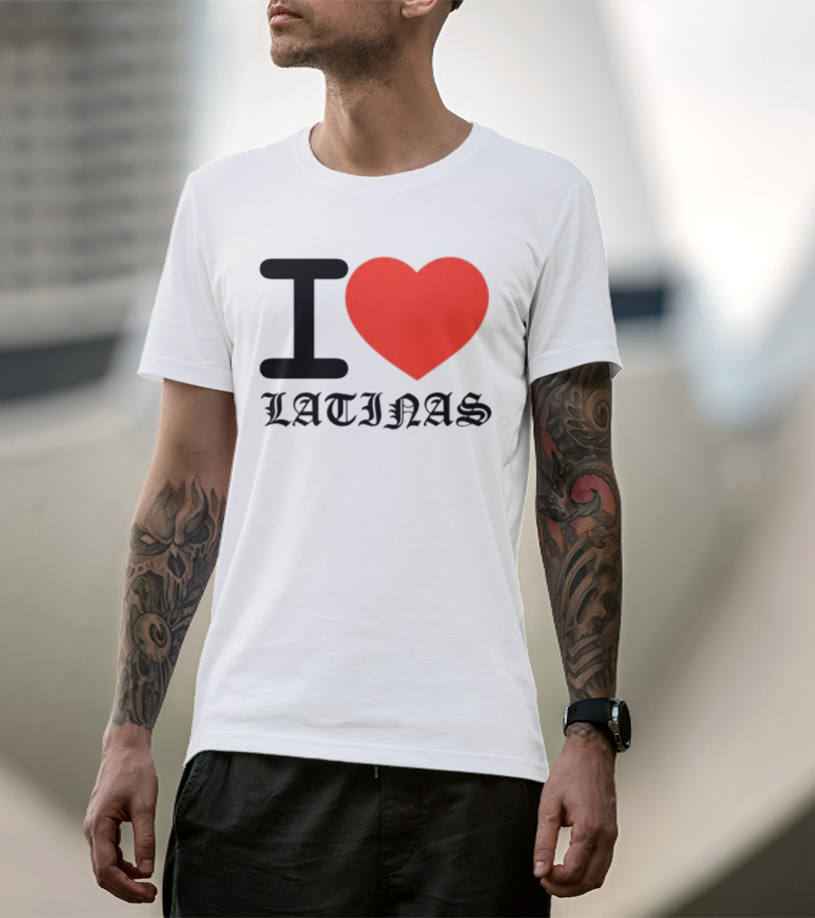 I Heart Latinas Sasha Keable Store T-Shirt