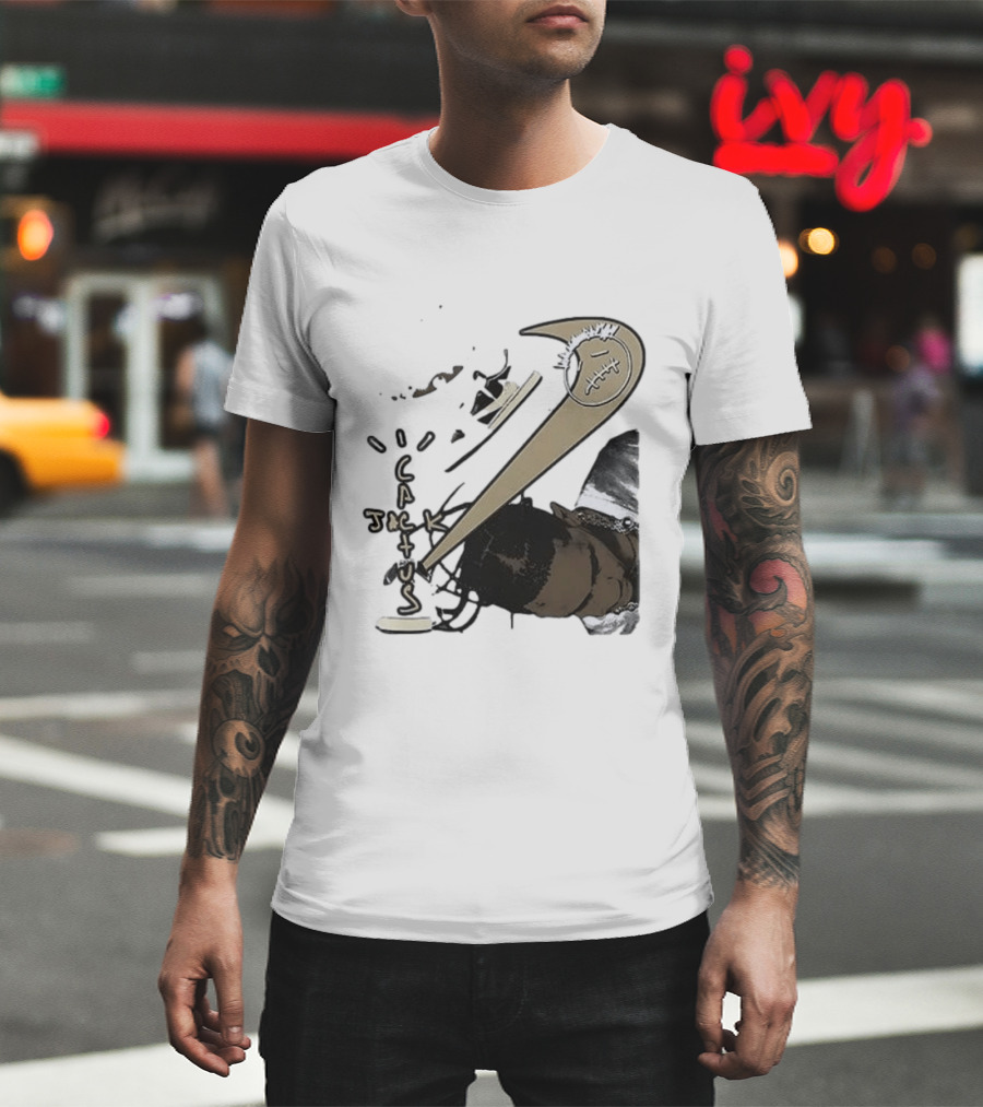 T Scott Utopia Cactus Jack Collaboration T-Shirt
