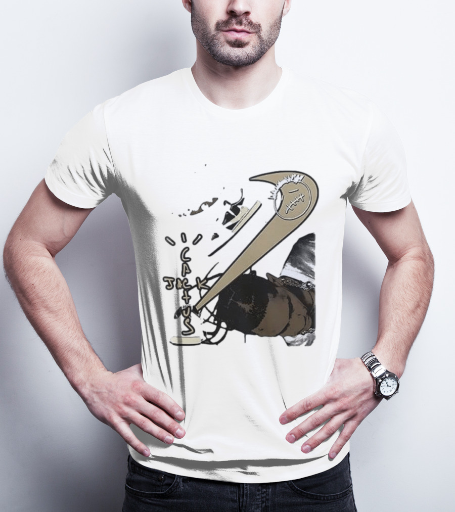 T Scott Utopia Cactus Jack Collaboration T-Shirt