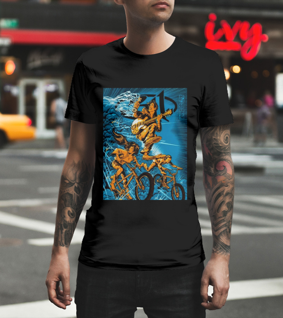 311 Chula Vista CA 2026 August 19 Gig North Island Credit Union Amphitheatre Bike T-Shirt