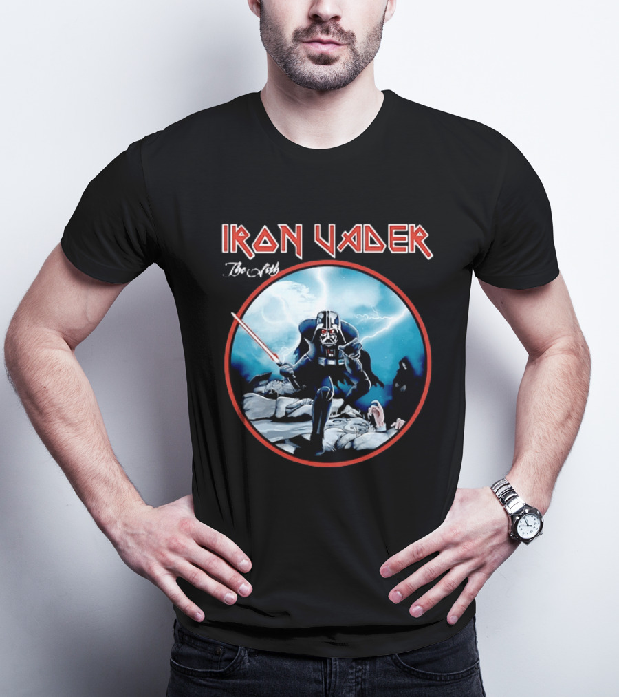 Iron Vader The Sith Star Wars Heavy Metal Darth Vader Comic T-Shirt