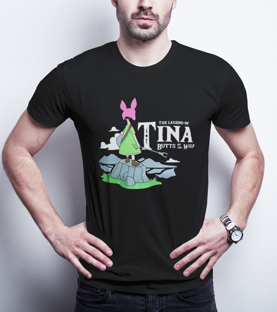 The Legend Of Tina Butts Of The Wild Adventure T-Shirt