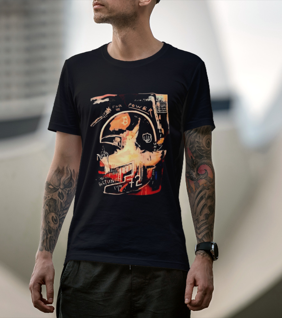 Decentralize For Power 1990 Cyberpunks What Ever Happened To 72 Bitcoin Revolution T-Shirt