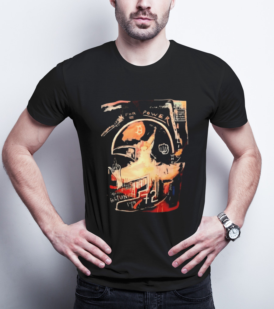 Decentralize For Power 1990 Cyberpunks What Ever Happened To 72 Bitcoin Revolution T-Shirt
