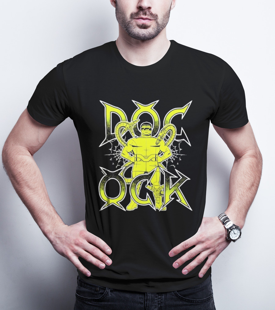 Doc Ock Marvel Doctor Octopus Iconic Character With Tentacles And Webs T-Shirt