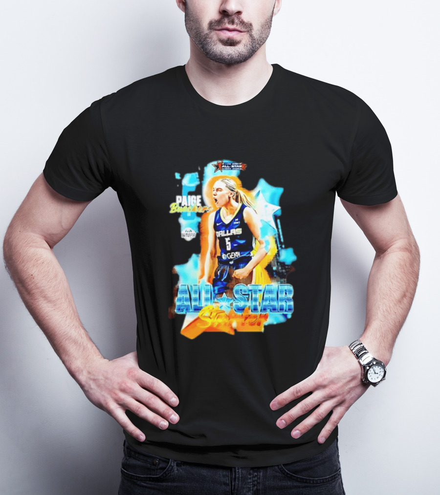 Paige Bueckers Dallas Wings All Star Starter 2025 WNBPA T-Shirt