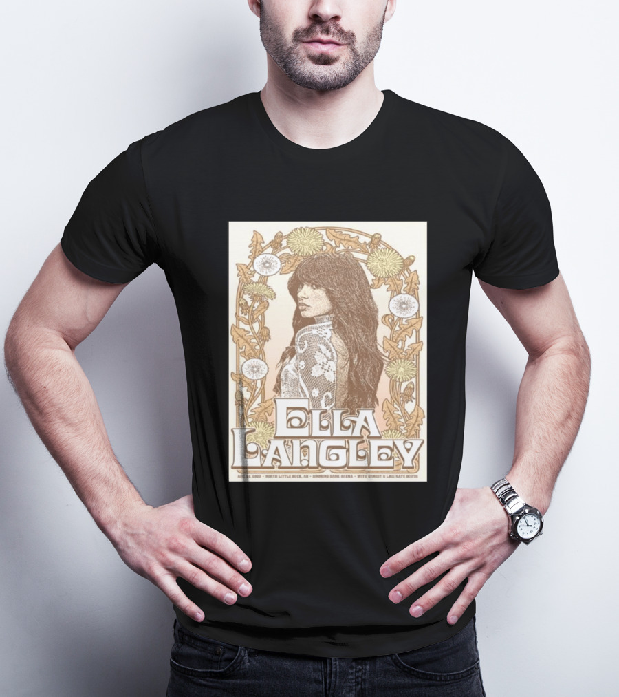Ella Langley North Little Rock AR 2026 Simmons Bank Arena August 22 Event With Special Guest Laci Kaye Booth T-Shirt