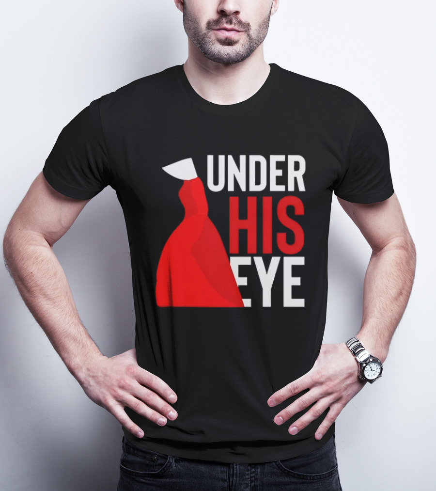 Under His Eye Red Cloak And White Bonnet T-Shirt