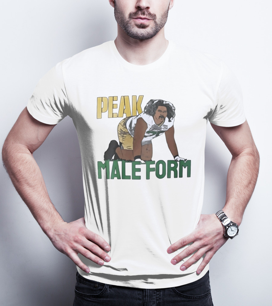 Troy Polamalu Peak Male Form Steelers Football Legends T-Shirt
