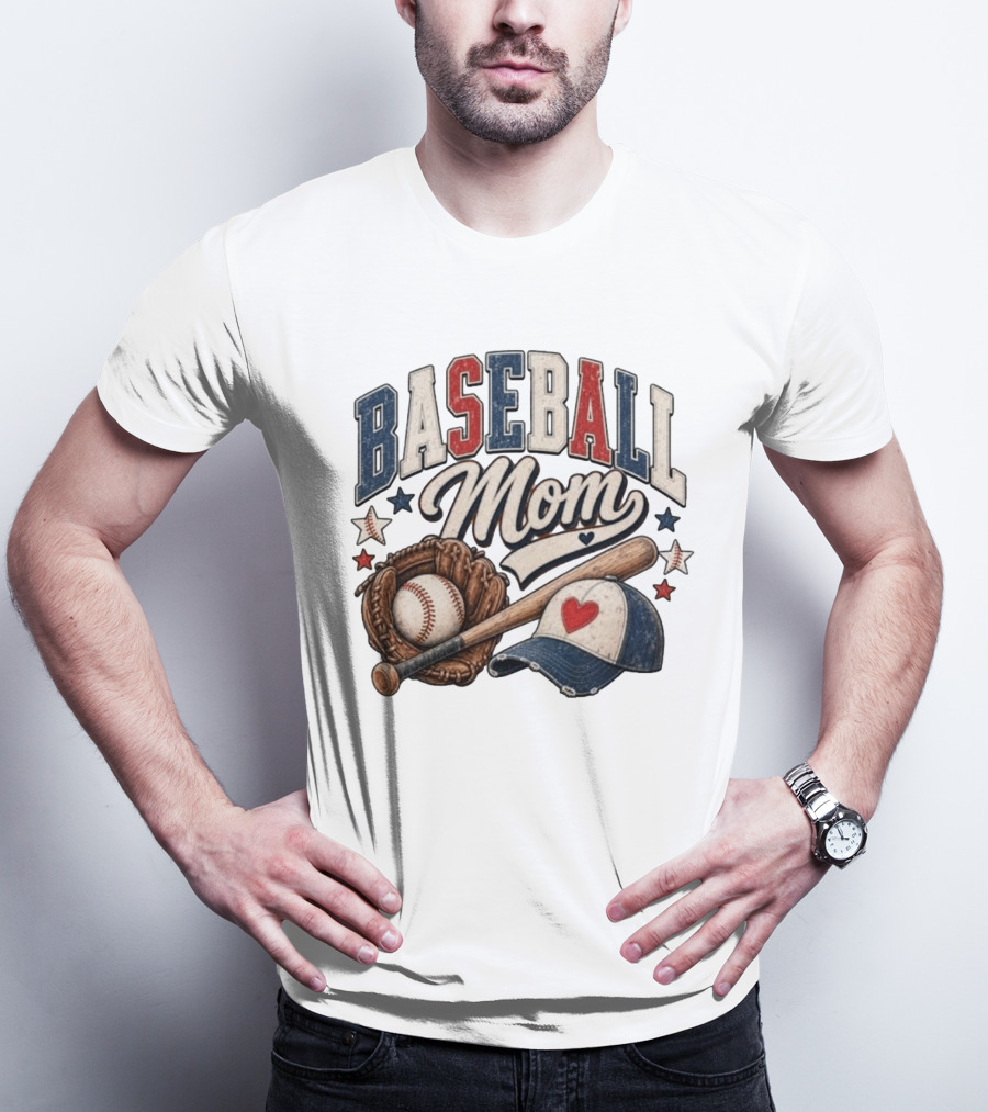 Baseball Mom Season Sports T-Shirt