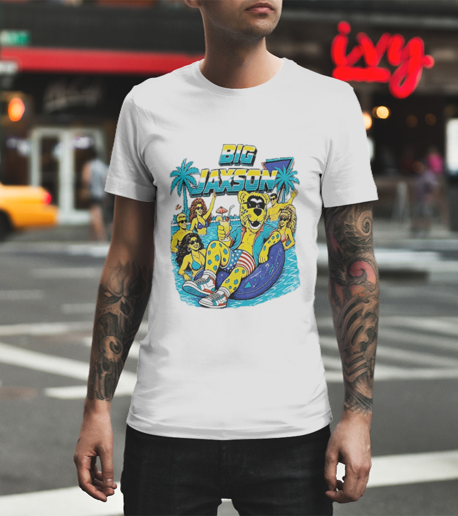 Big Jaxson Jacksonville Jaguars Go Deep With Big Jaxson T-Shirt