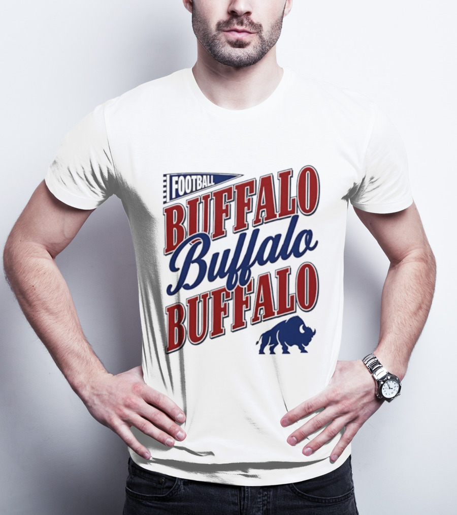 Buffalo Buffalo Buffalo Football T-Shirt