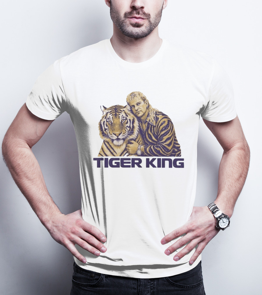 Joe Exotic Tiger King Netflix Big Cat Carole Baskin T-Shirt