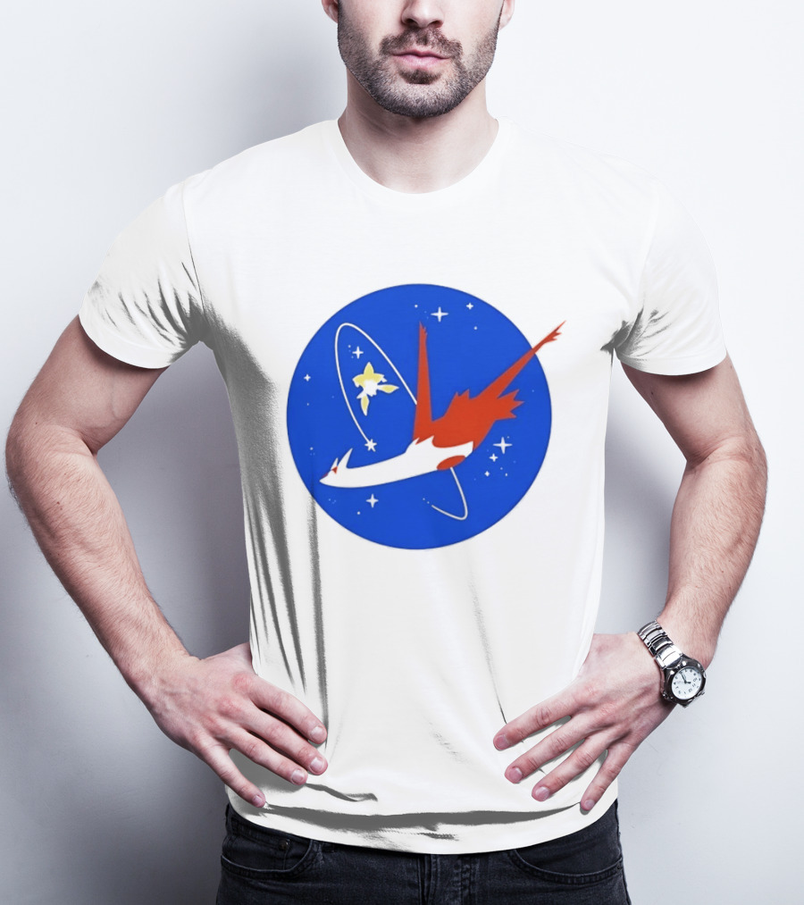 Latios And Latias Space Mission Pokemon T-Shirt