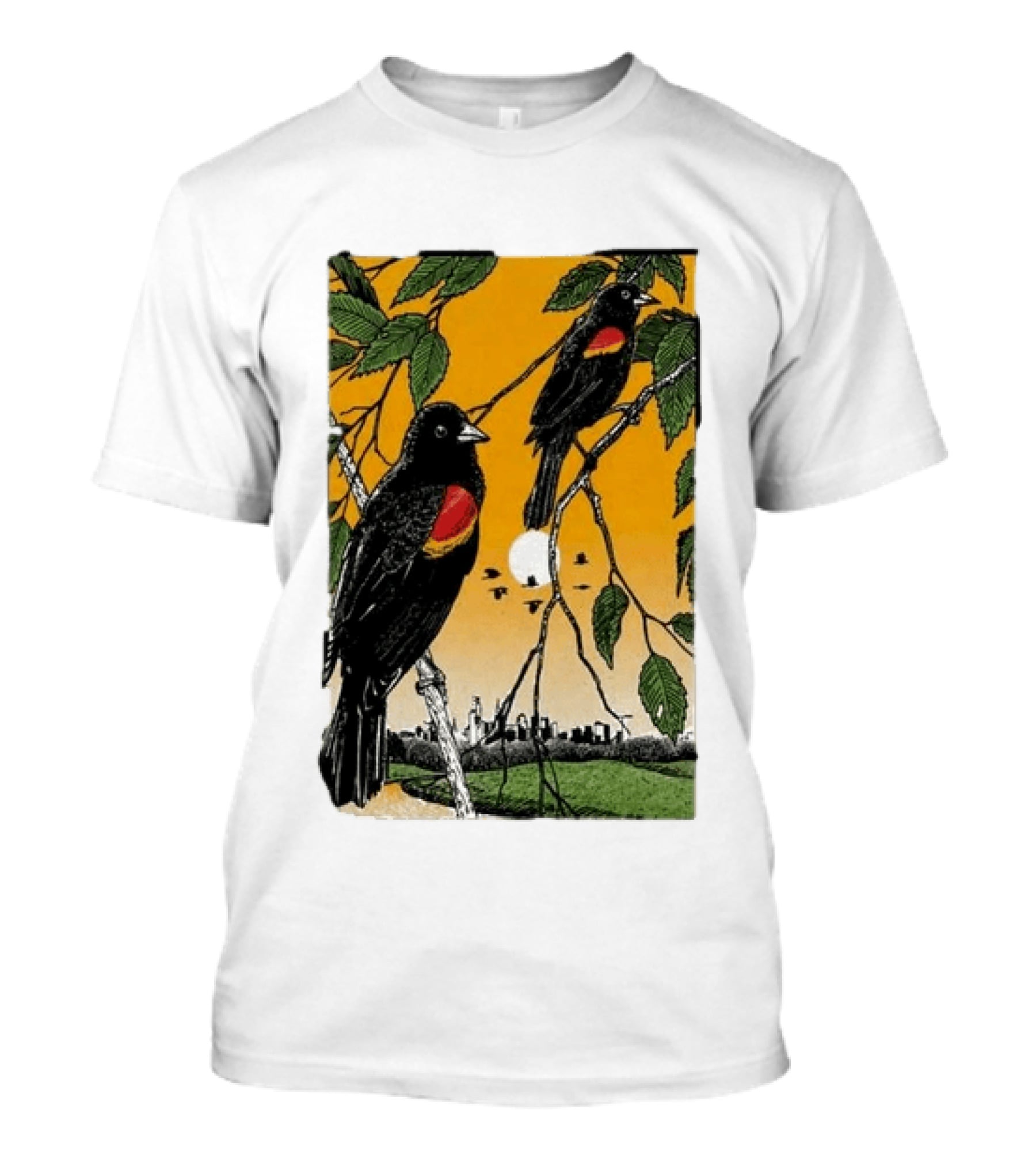 Gregory Alan Isakov Philadelphia August 21 2026 Red Winged Blackbirds City Skyline T-Shirt