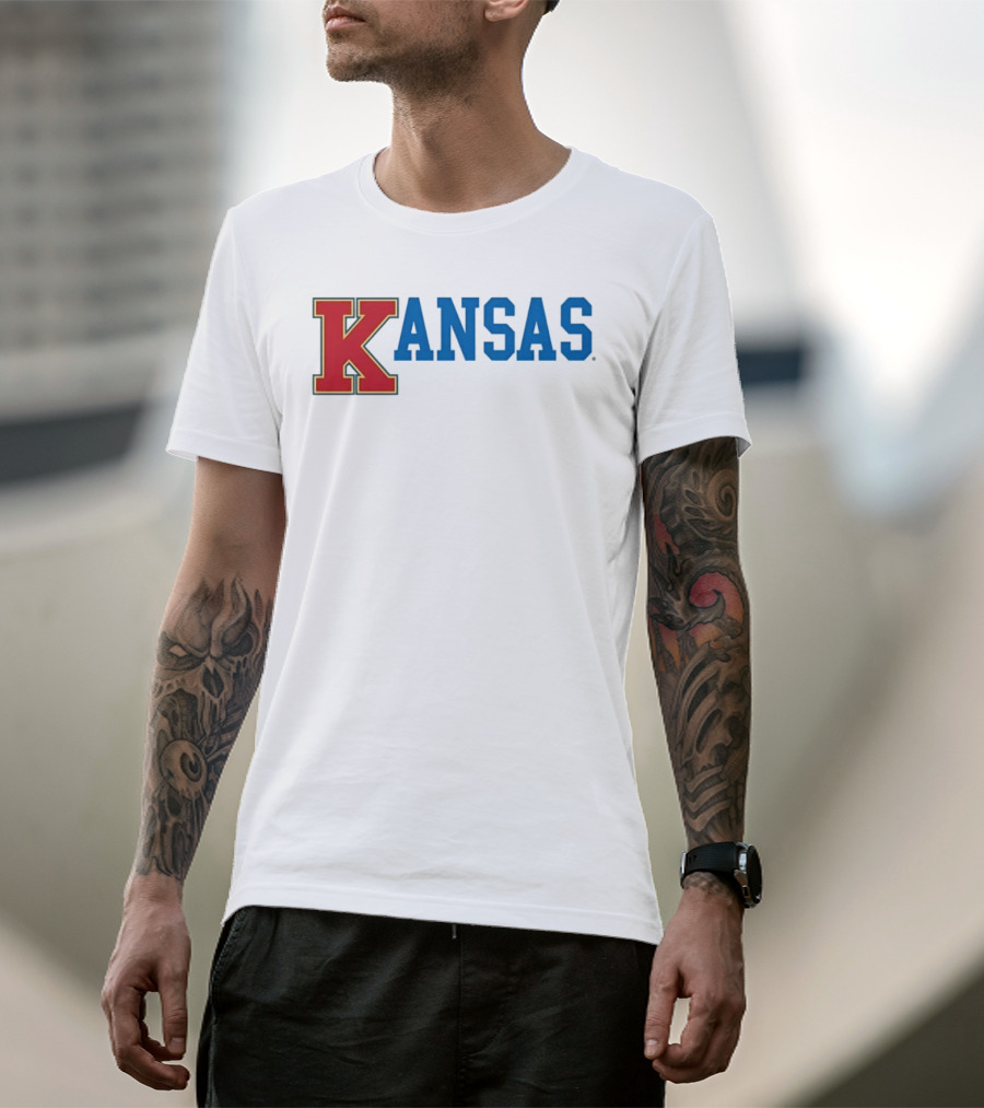 Kansas Jayhawks NCAA College Basketball KANSAS T-Shirt