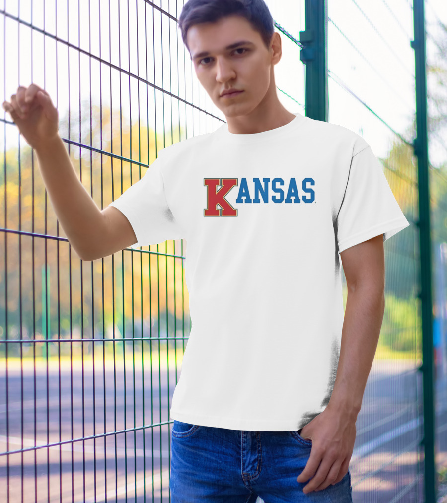 Kansas Jayhawks NCAA College Basketball KANSAS T-Shirt