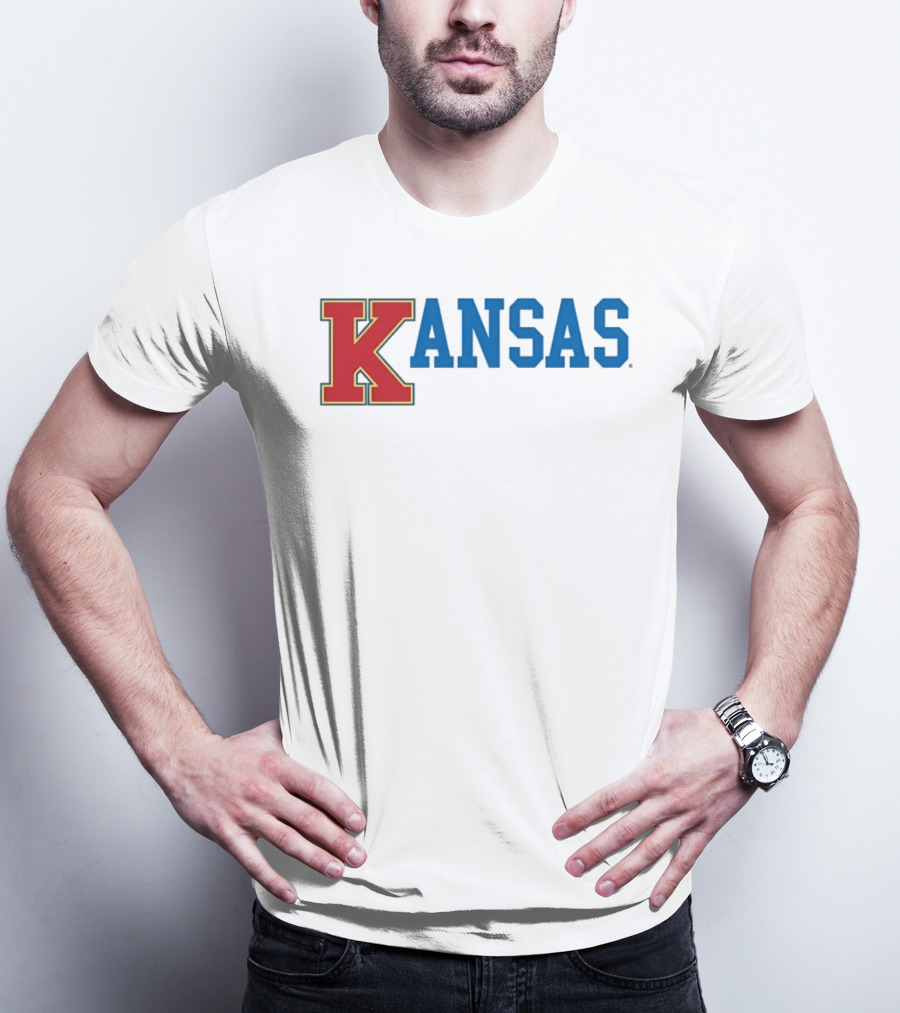 Kansas Jayhawks NCAA College Basketball KANSAS T-Shirt