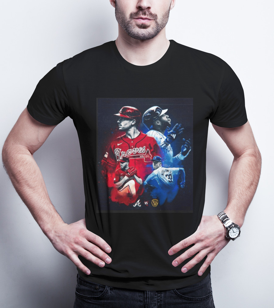 Braves Vs Brewers Showdown Chris Sale Jacob Misiorowski Pitching Duel In Milwaukee T-Shirt