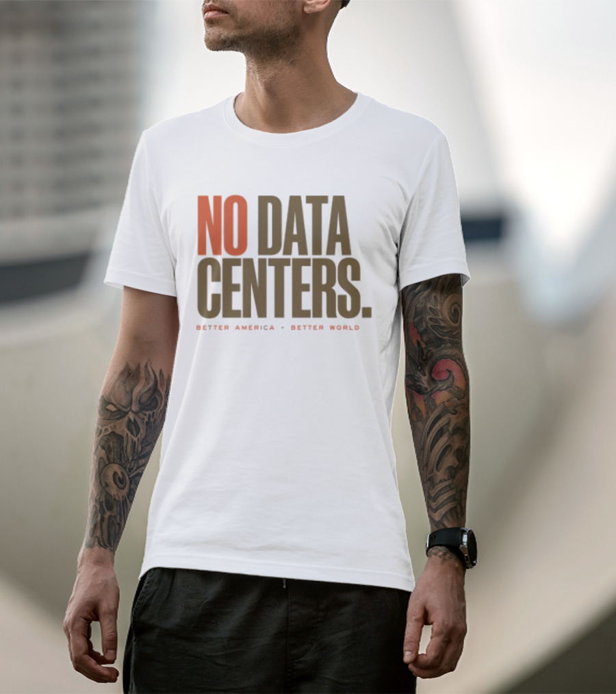 The Bitter Southerner General Store No Data Centers Better America Better World T-Shirt