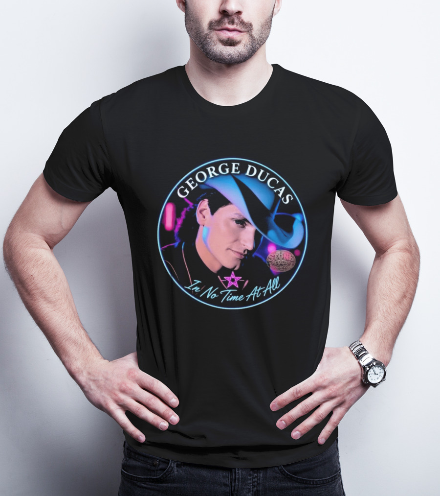 George Ducas In No Time At All Stone Cold Country 1994 T-Shirt