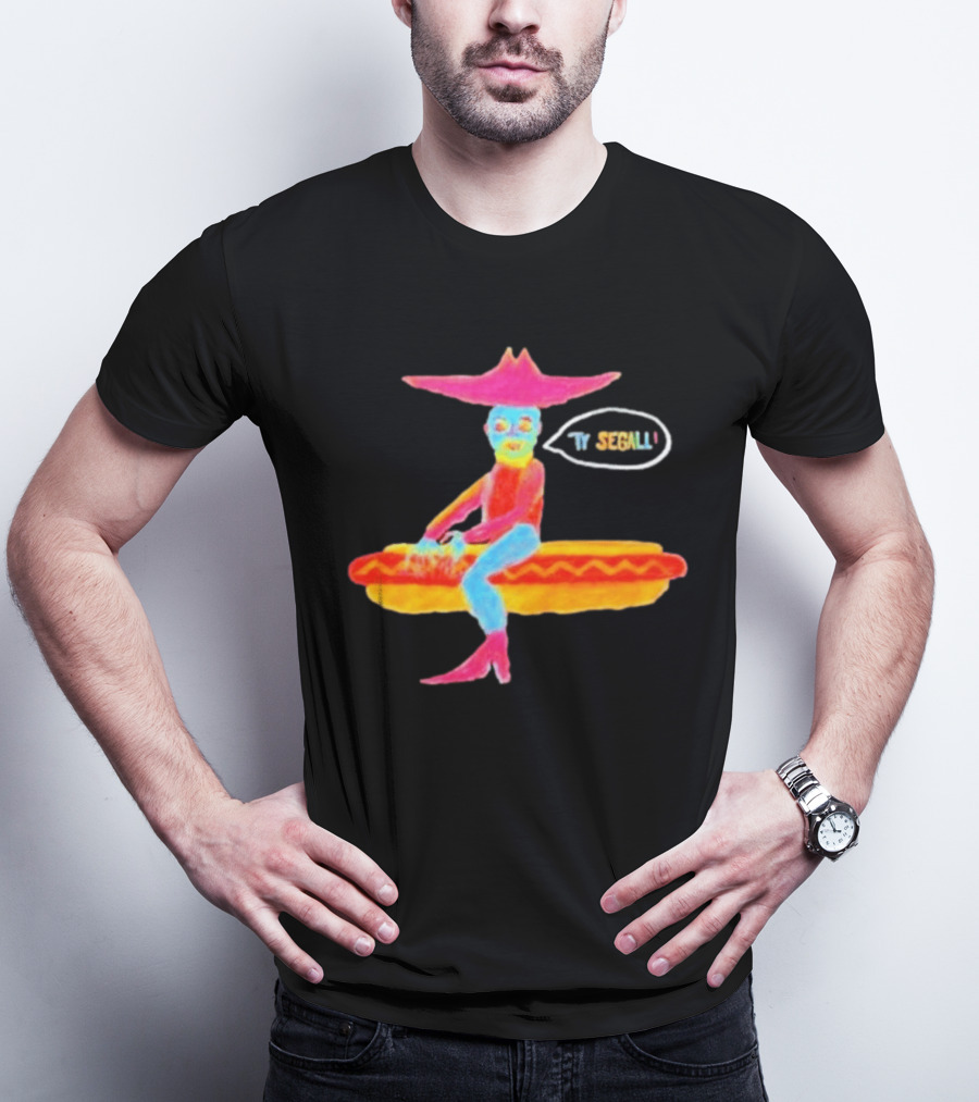 Ty Segall Hotdog Cowboy Surreal Western T-Shirt