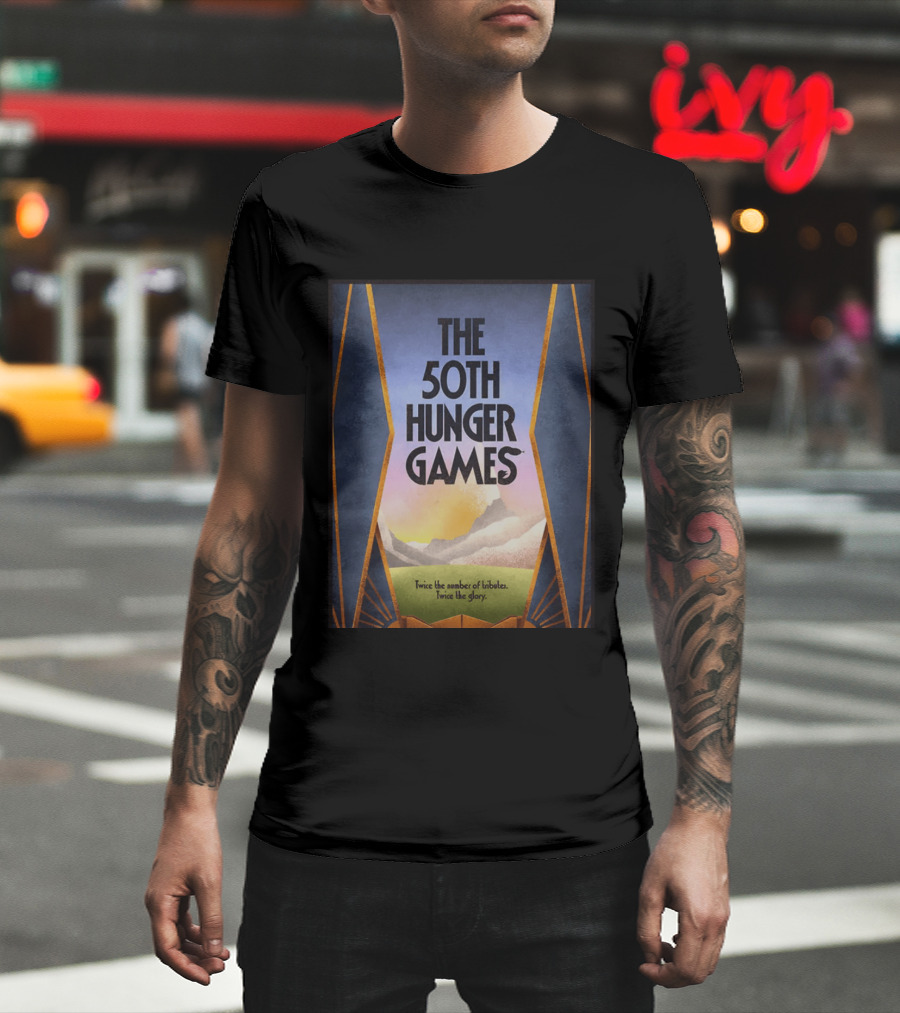 The 50th Hunger Games Twice The Number Of Tributes Twice The Glory T-Shirt