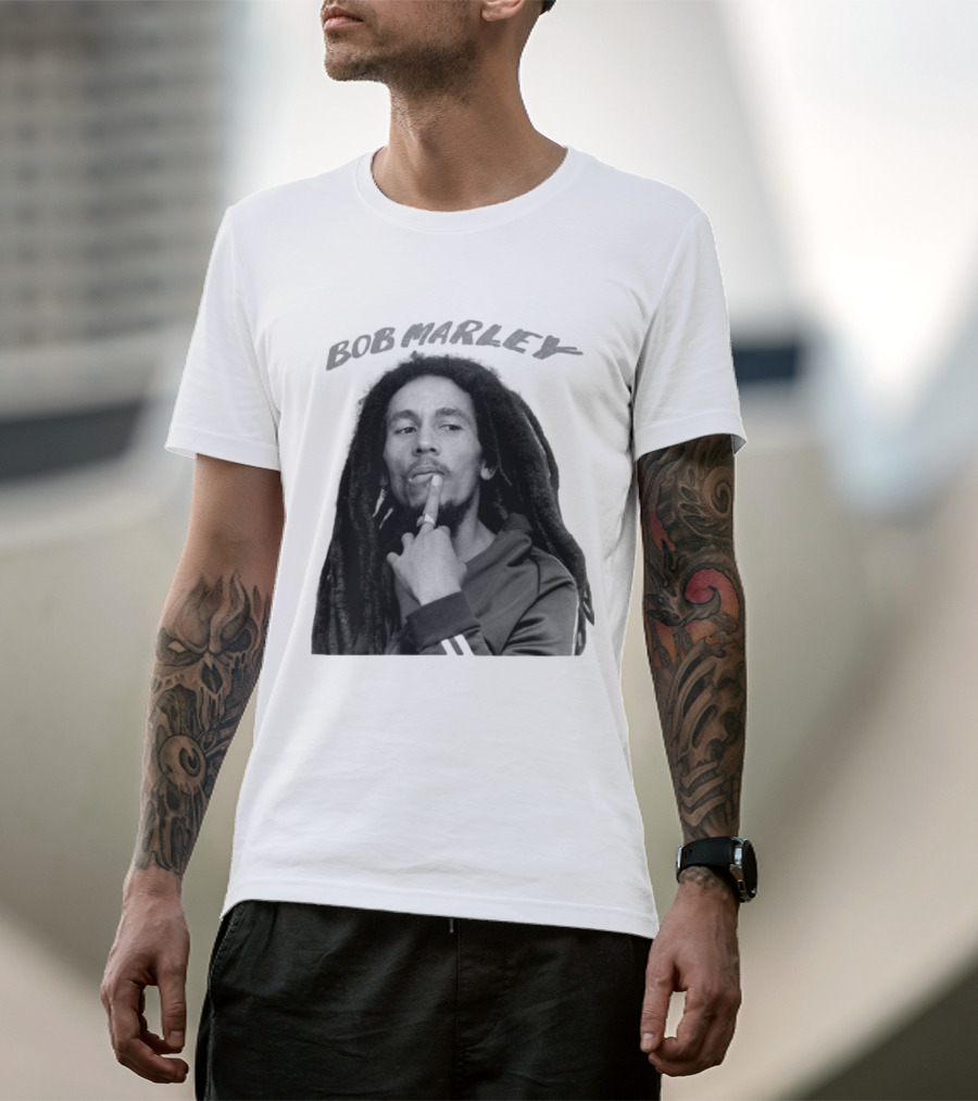 Bob Marley Iconic Pose Jumbo T-Shirt