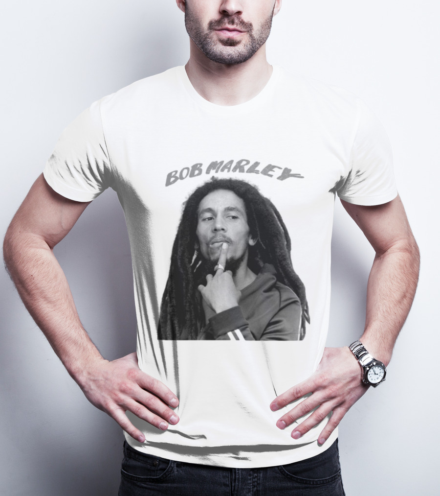 Bob Marley Iconic Pose Jumbo T-Shirt