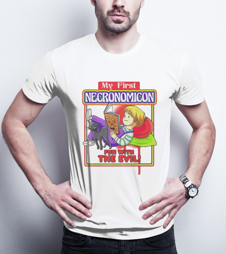 My First Necronomicon Fun With The Evil Dead Necronomicon Ash Williams T-Shirt