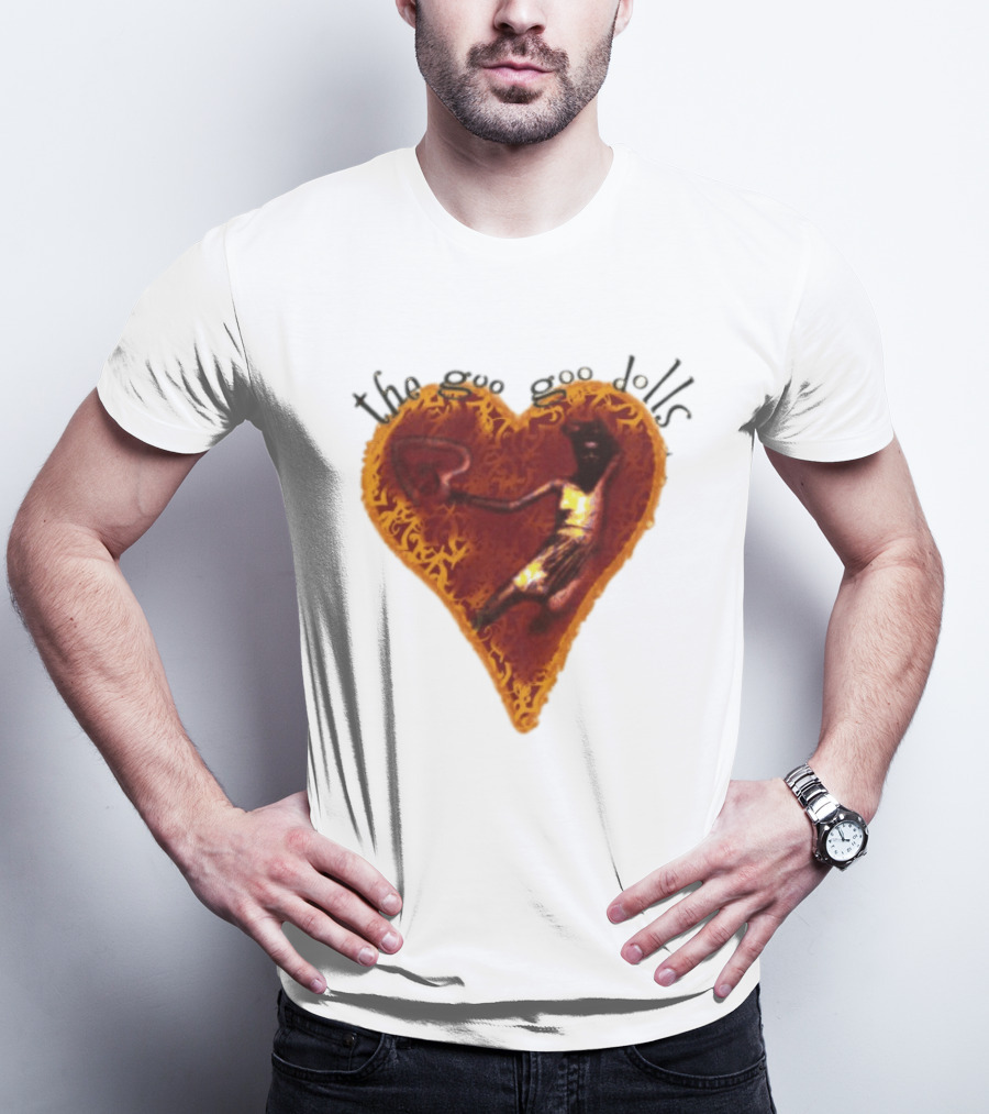 The Goo Goo Dolls Dizzy Up The Girl Heart Basketball Player T-Shirt