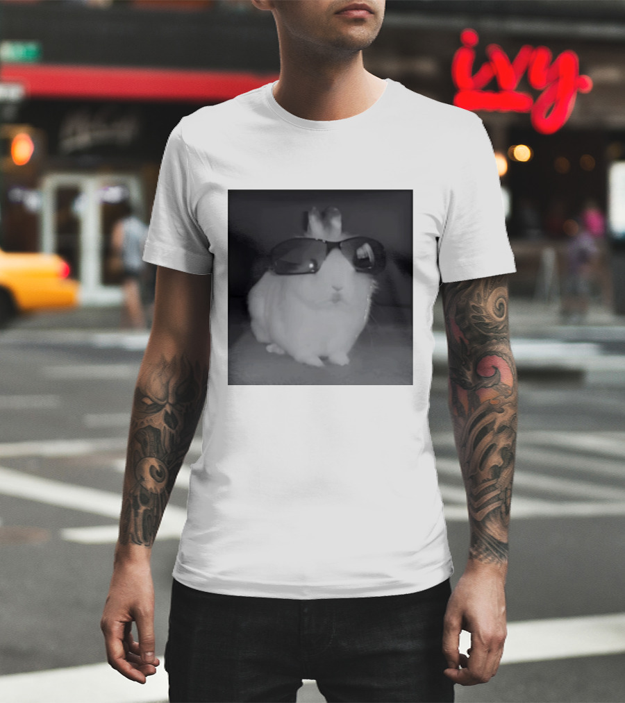 It's Such A Fucked Situation Bunny In Sunglasses Cute Funny Rabbit Wearing Shades T-Shirt