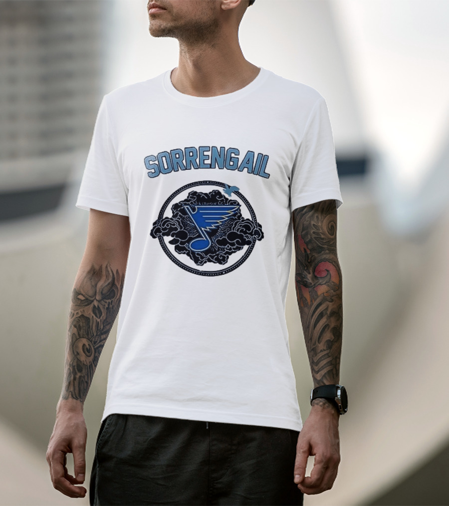 St Louis Blues Sorrengail Fourth Wings Collaboration T-Shirt
