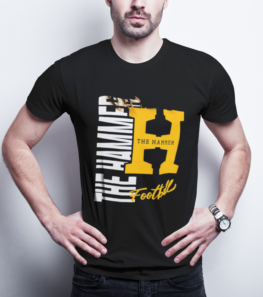The Hammer H Athletic Football Team T-Shirt