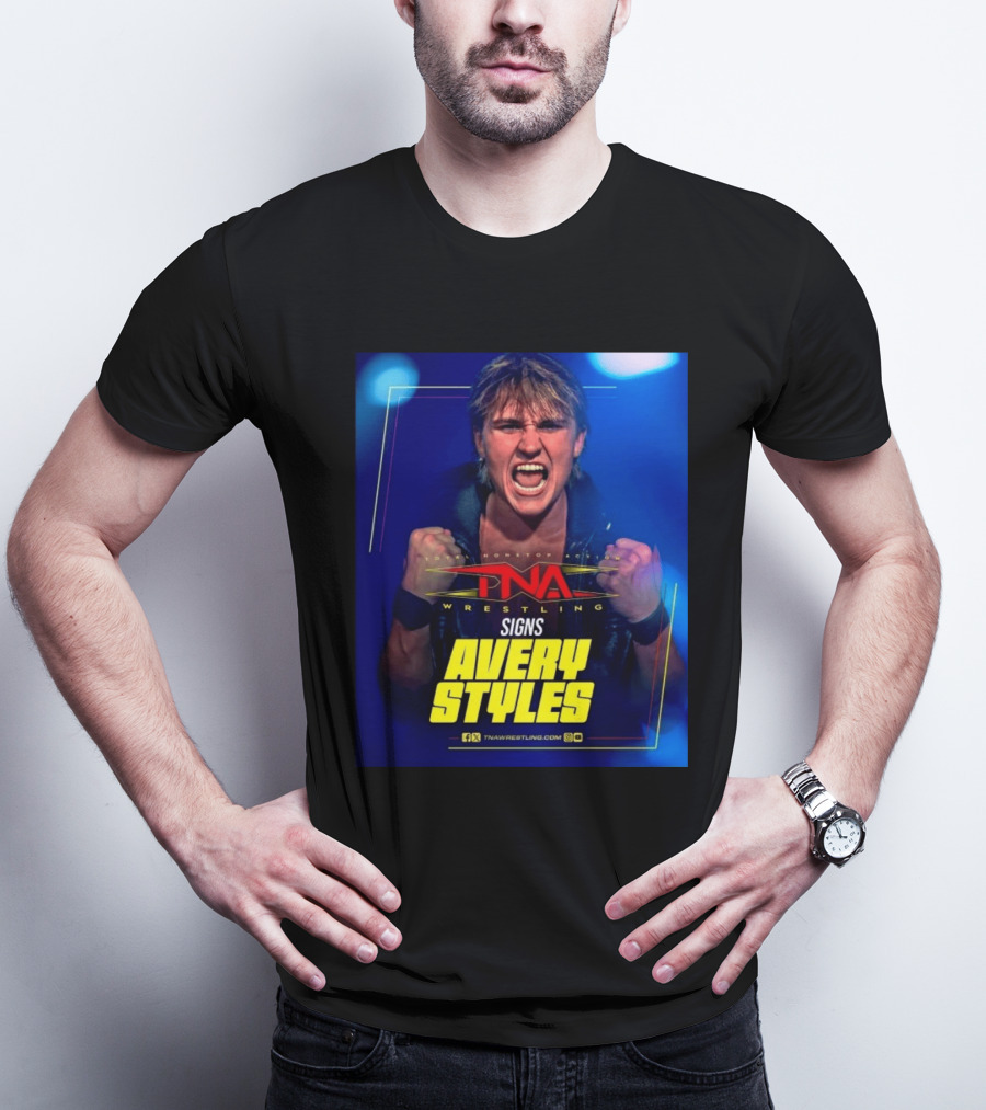 TNA Wrestling Signs Avery Styles Phenomenal Son T-Shirt