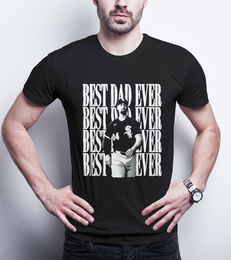 Chicago White Sox Best Dad Ever Player Number 84 T-Shirt