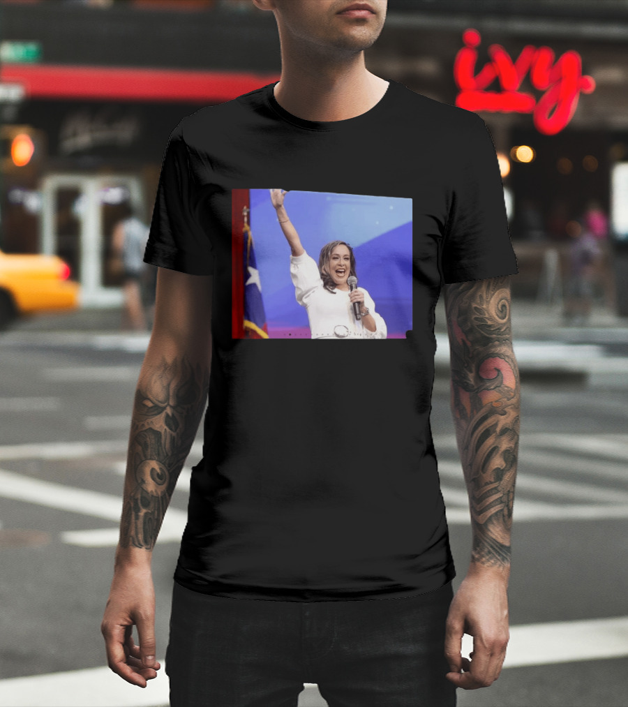 Monica De La Cruz Texas USA 2026 Campaign Event Image T-Shirt
