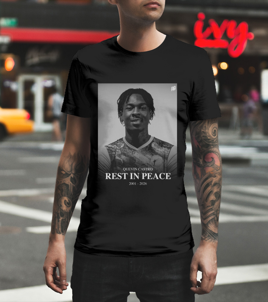Quevin Castro Rest In Peace 2001 2026 Gateshead FC T-Shirt