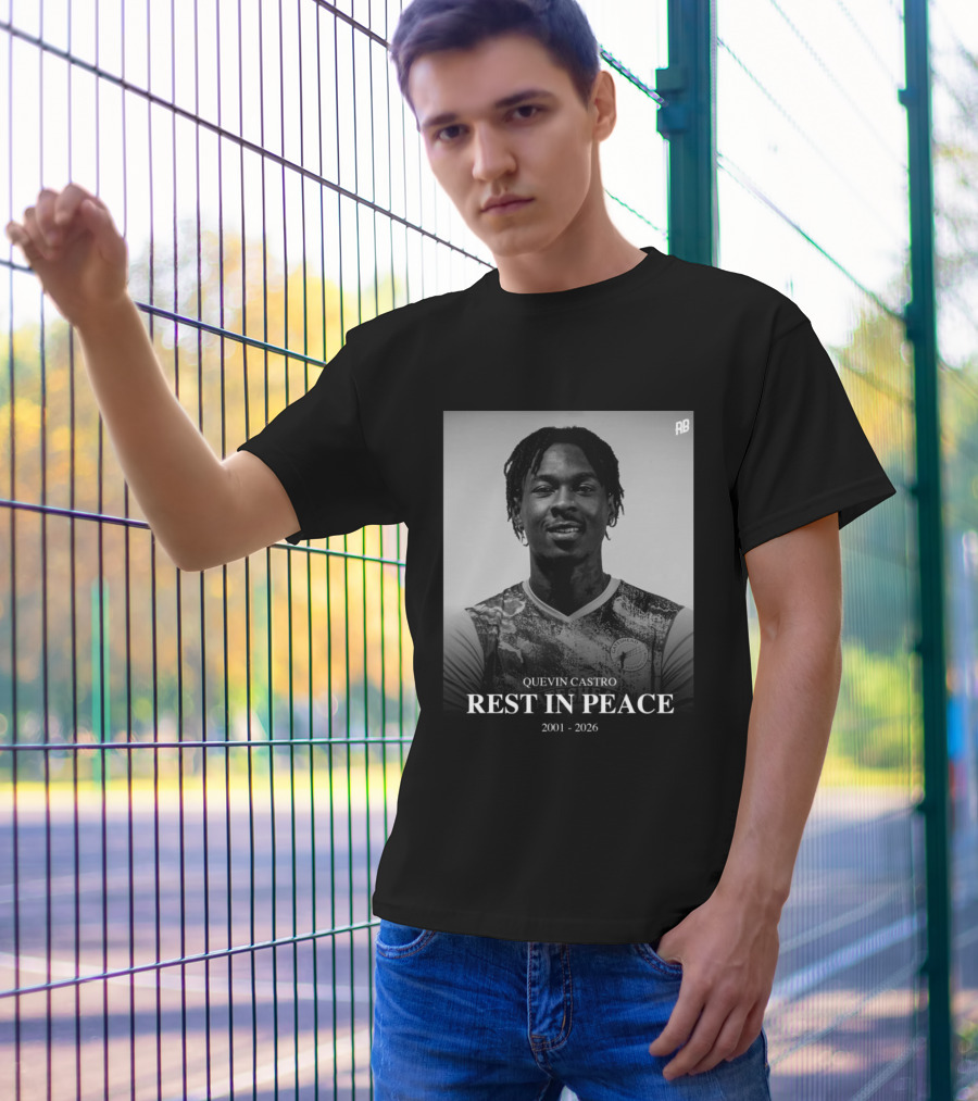 Quevin Castro Rest In Peace 2001 2026 Gateshead FC T-Shirt