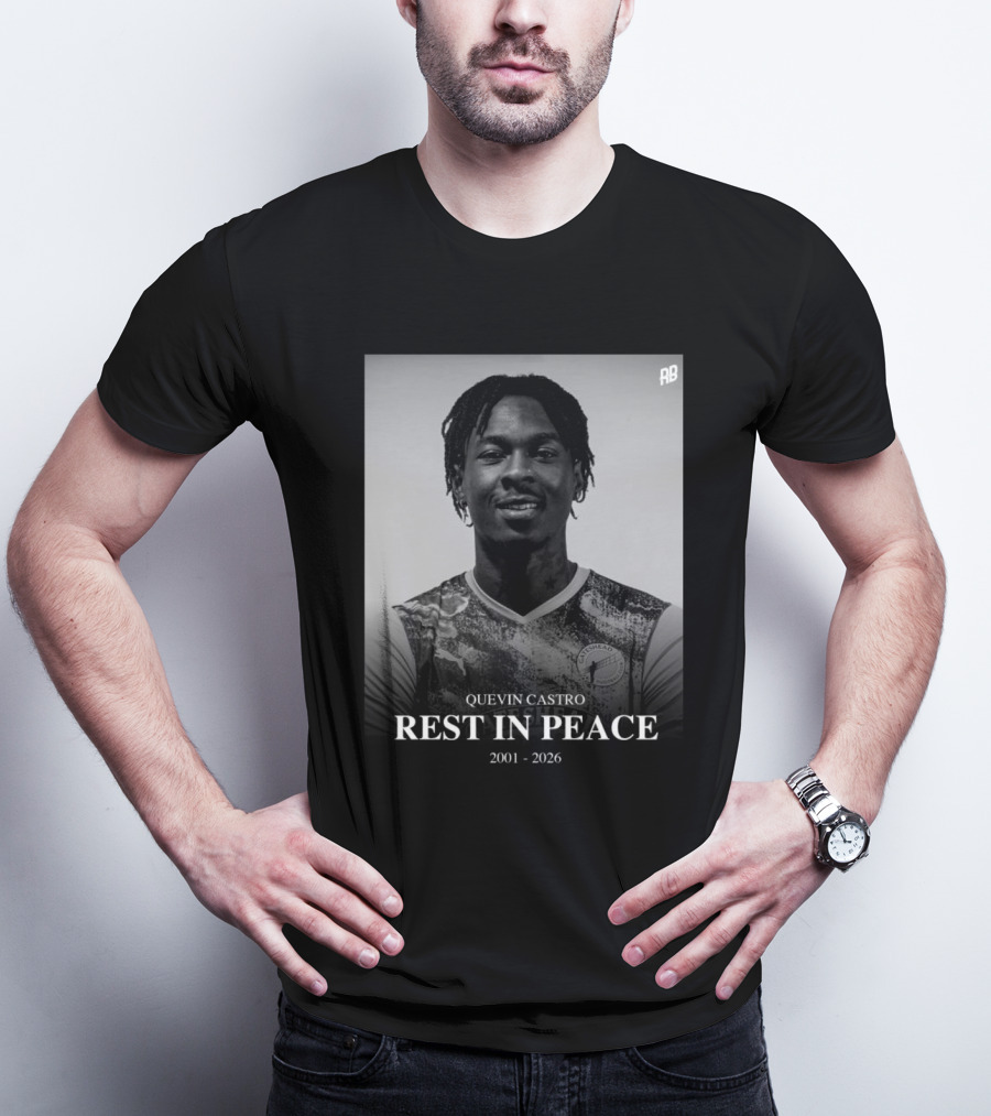 Quevin Castro Rest In Peace 2001 2026 Gateshead FC T-Shirt