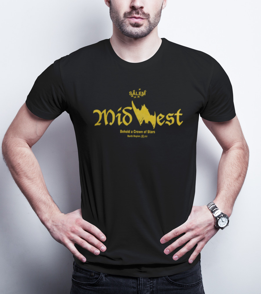 Midwest Exhibit Salem Store Of Horrors Batwing Black T-Shirt