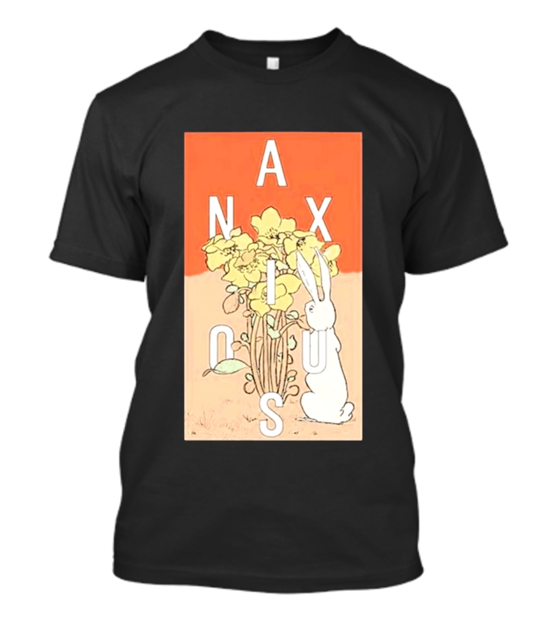 Anxious Tour 2026 Bouquet And Rabbit Summer Fall T-Shirt