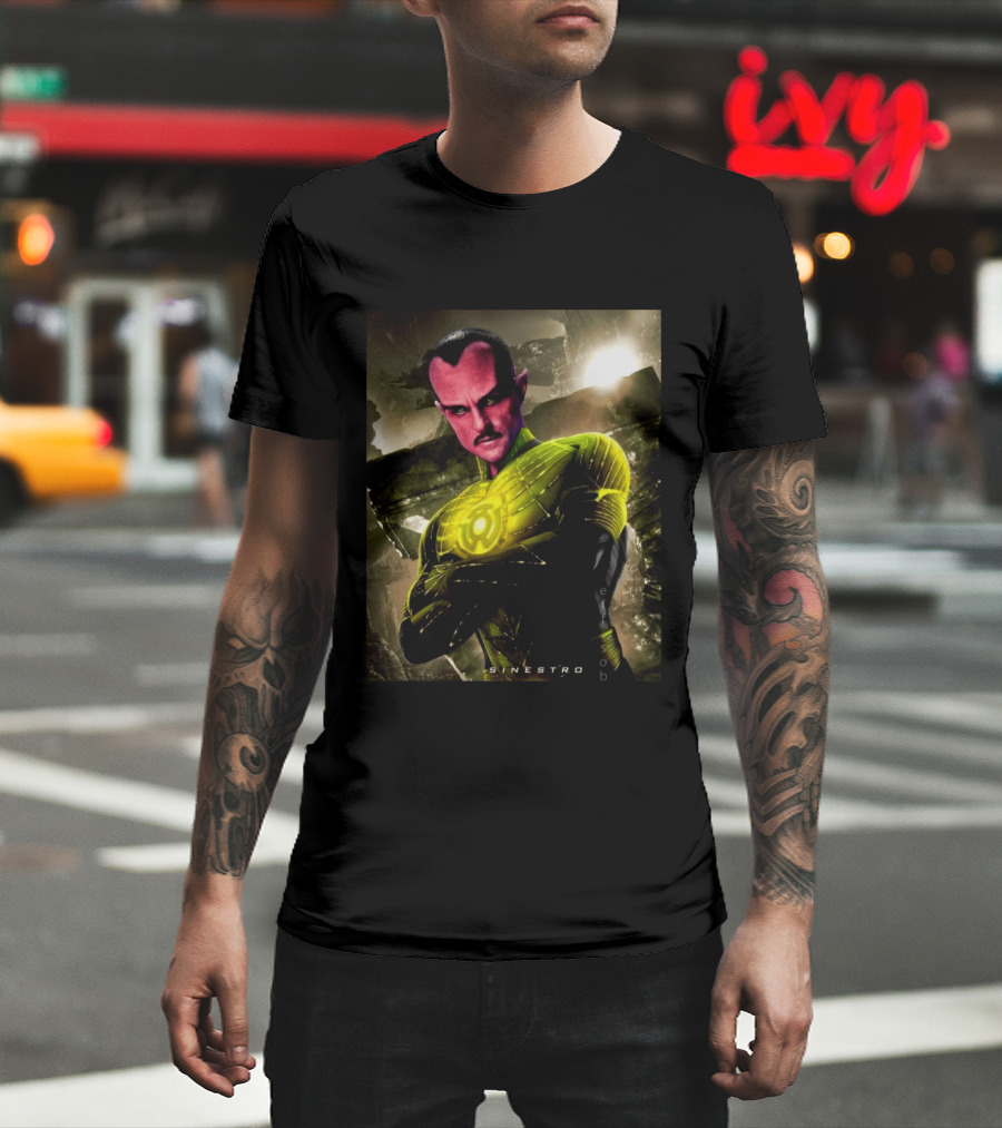 Reynolds Sinestro Green Lantern Movie T-Shirt