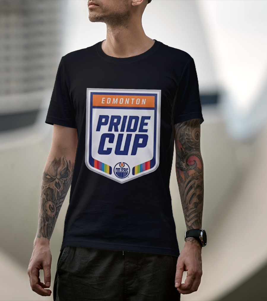 Edmonton Oilers Pride Cup 2026 Official Event T-Shirt