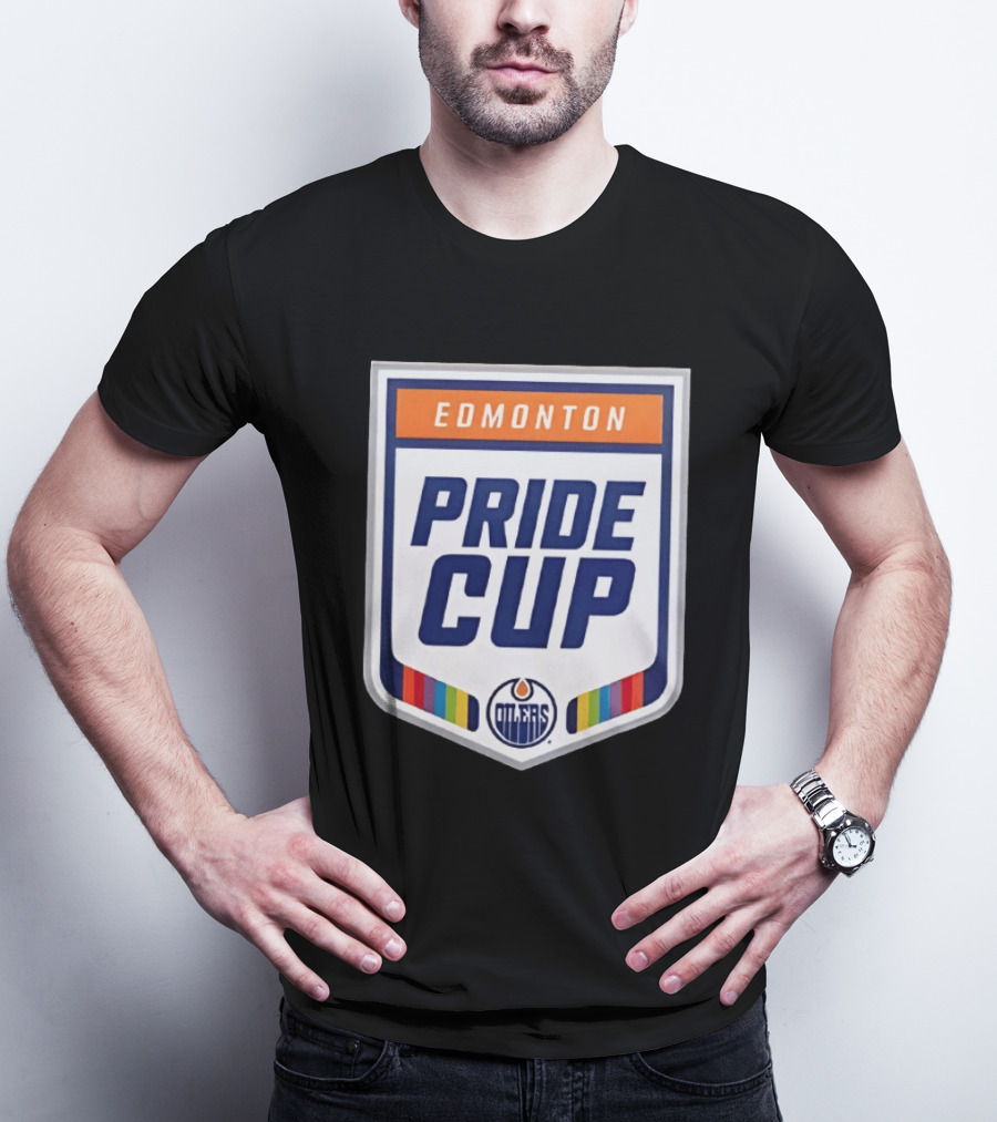 Edmonton Oilers Pride Cup 2026 Official Event T-Shirt
