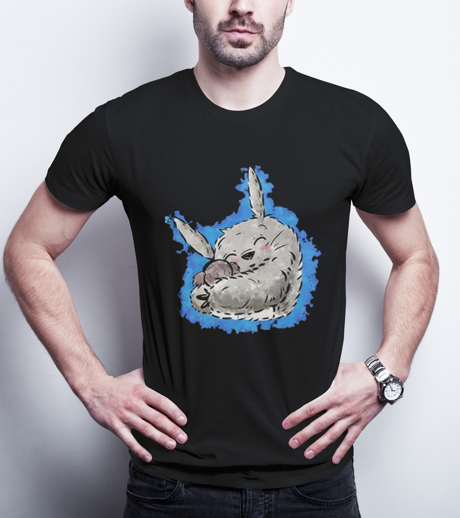 My Neighbor Totoro Totoro And Mei Kusakabe Hug Studio Ghibli T-Shirt