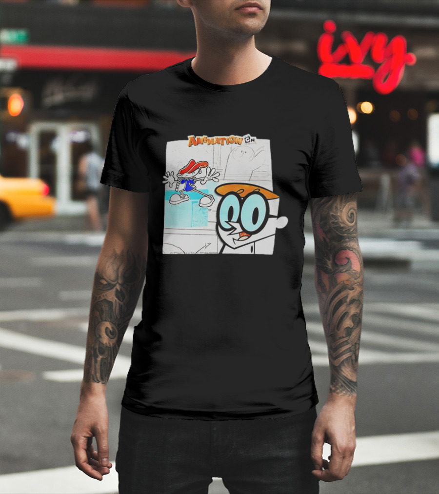 Numbuh 3 Code Name Next Door Dexter Dexter Laboratory Cartoon Network Animation T-Shirt