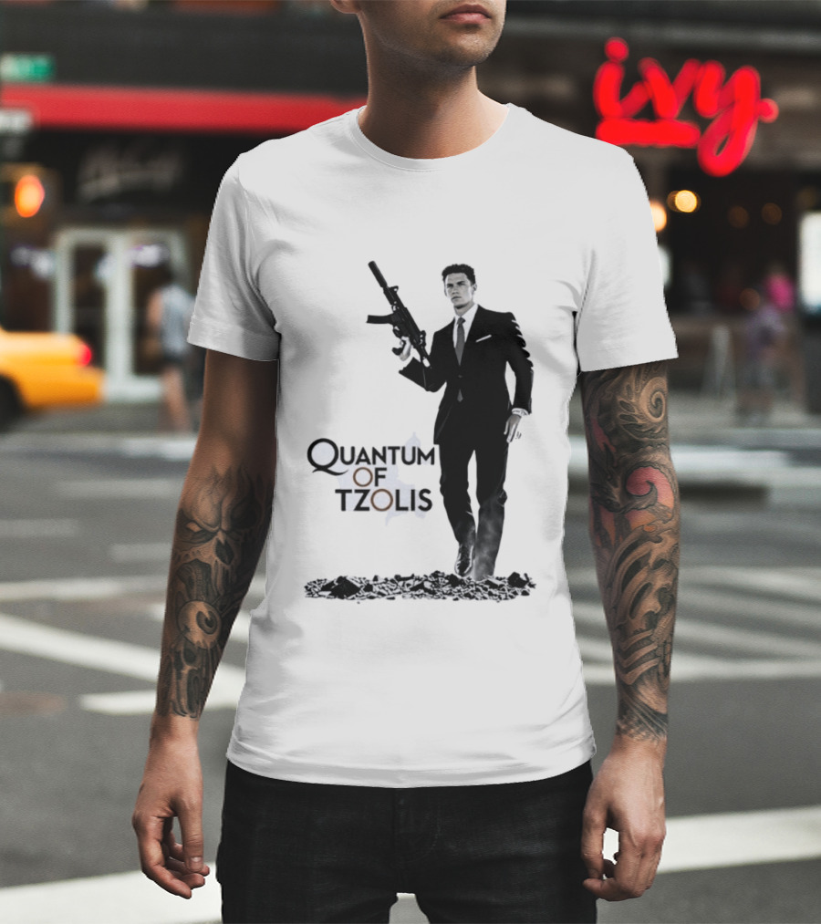 Christos Tzolis Quantum Of Tzolis Soccer Fusion T-Shirt