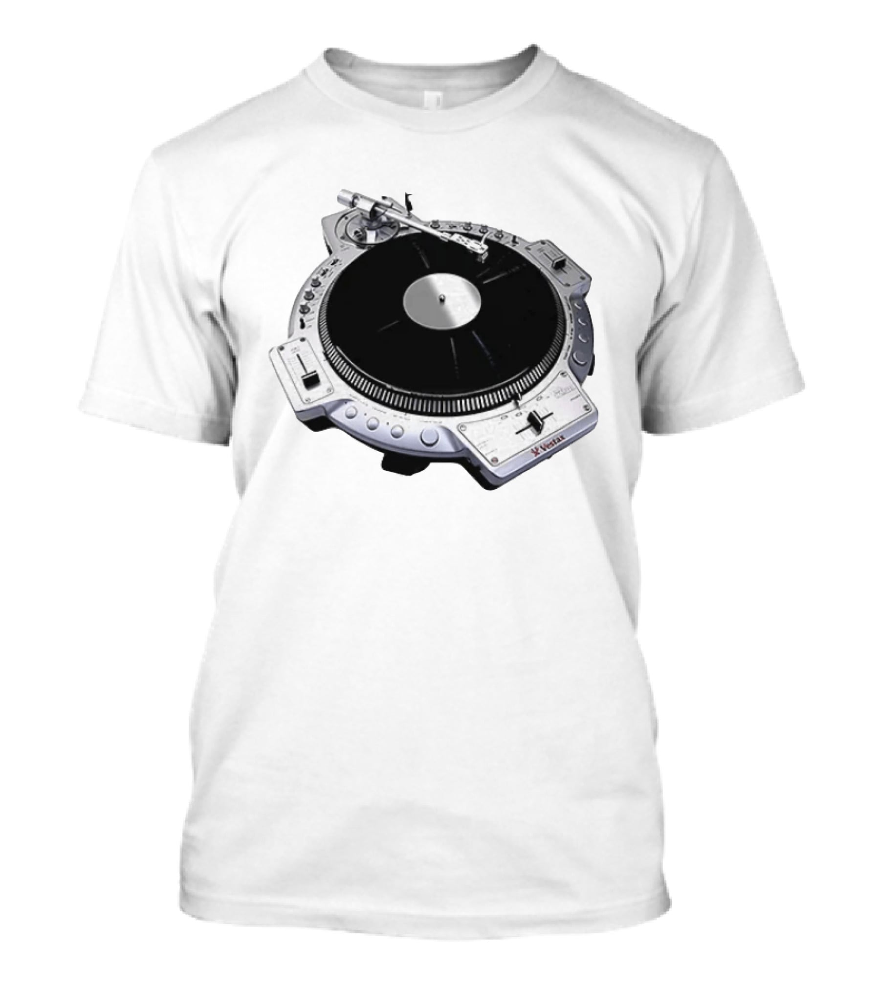 Vestax QFO Turntable Professional DJ Equipment Scratch Mixing T-Shirt